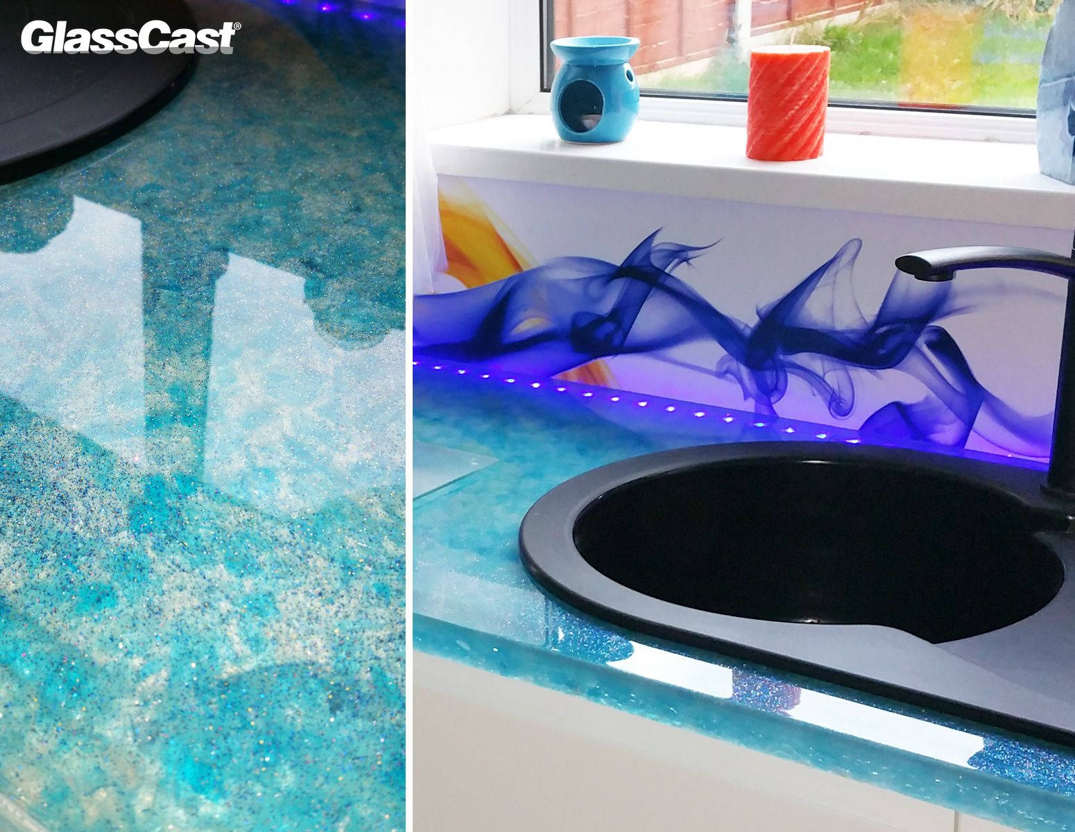 GlassCast 50 Resin for River Tables and Clear Casting - GlassCast Resin